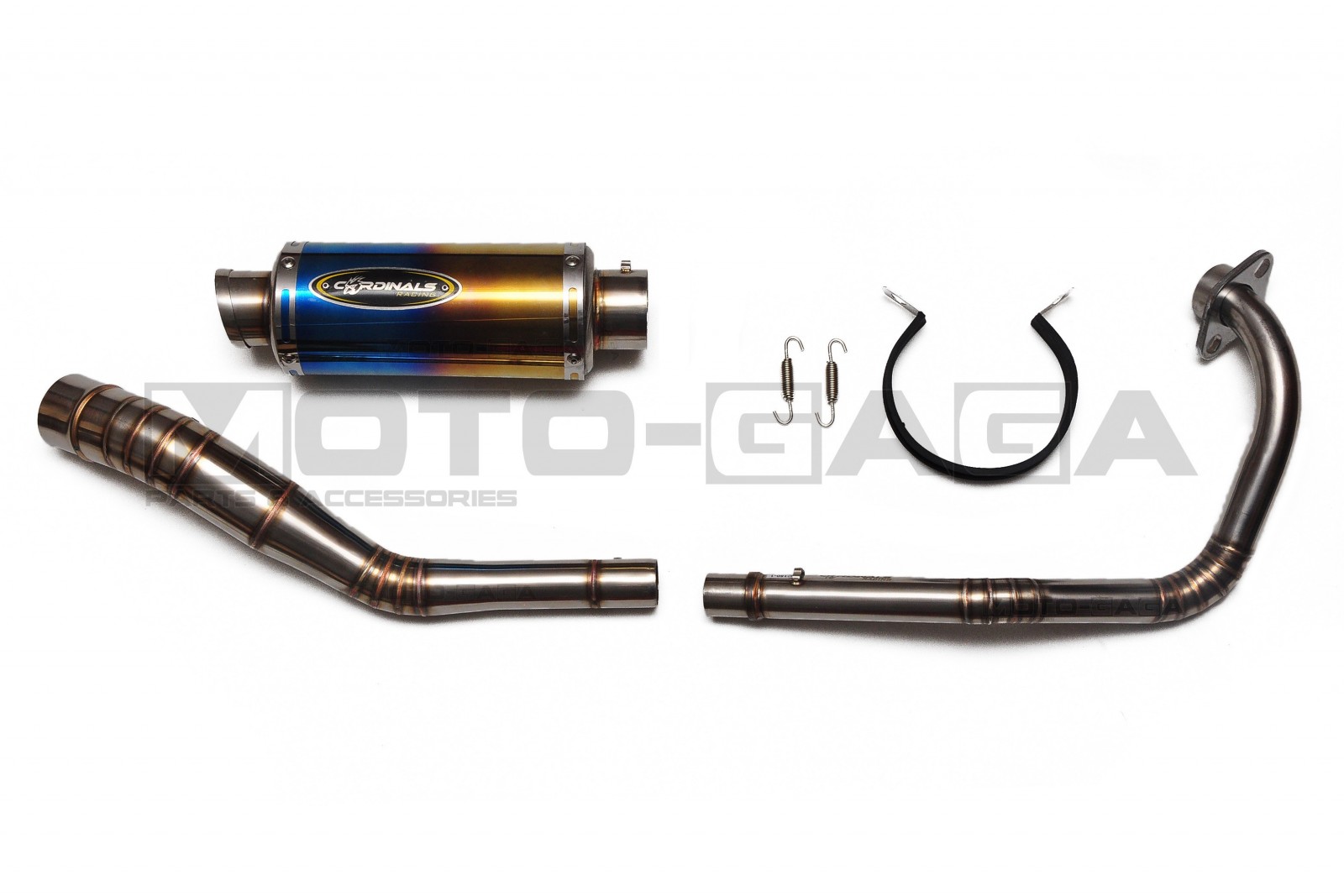 Cardinals Racing Stainless Exhaust System - Yamaha Y15ZR/Jupiter MX ...
