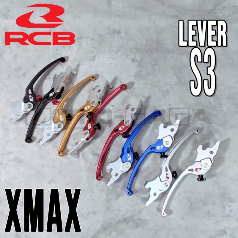 Racing Boy S3 Brake Levers (LH+RH) - Yamaha XMAX 250 300
