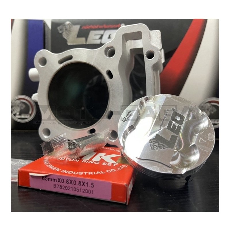 Leo Racing Big Bore Cylinder Kit - 65mm (195cc) - Yamaha R15V3/MT15 ...