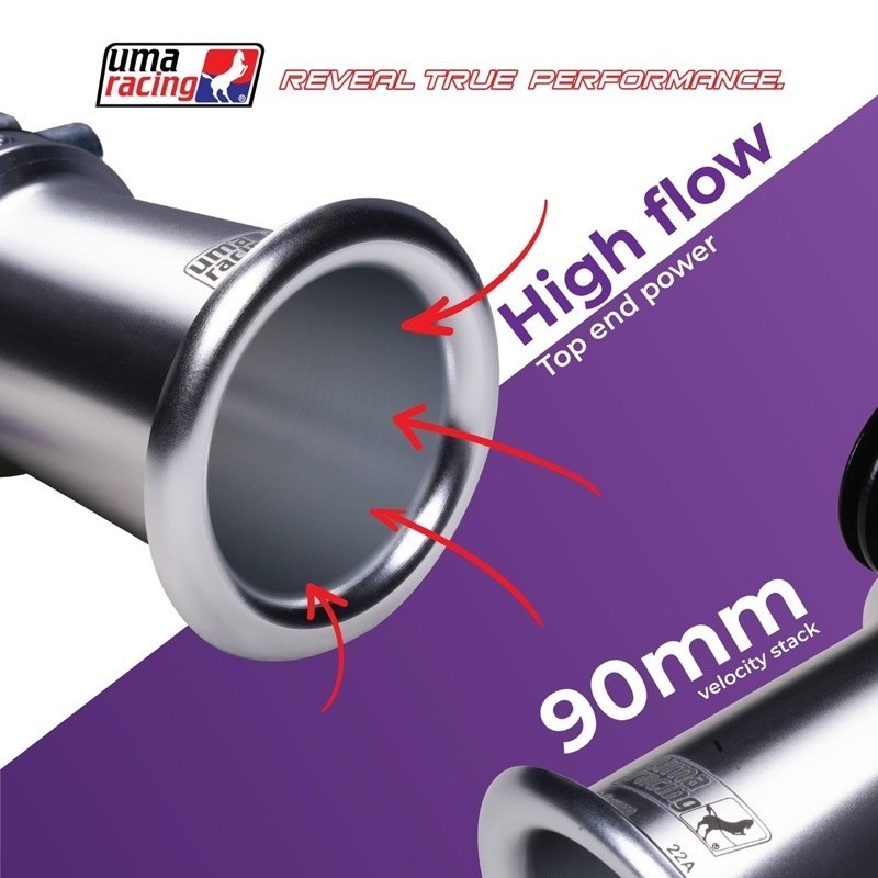 UMA Racing Throttle Body Kit (32/34mm) - Yamaha R15V3/MT-15/T155 (VVA)