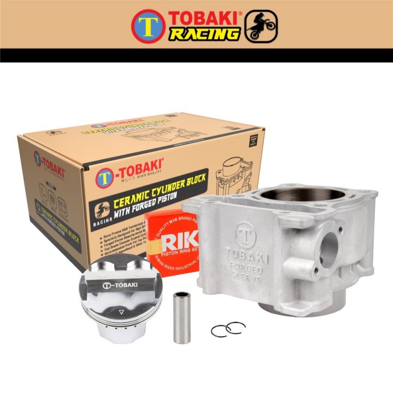 Tobaki Racing Big Bore Cylinder Kit - 63mm (183cc) - Yamaha R15V3/NVX ...