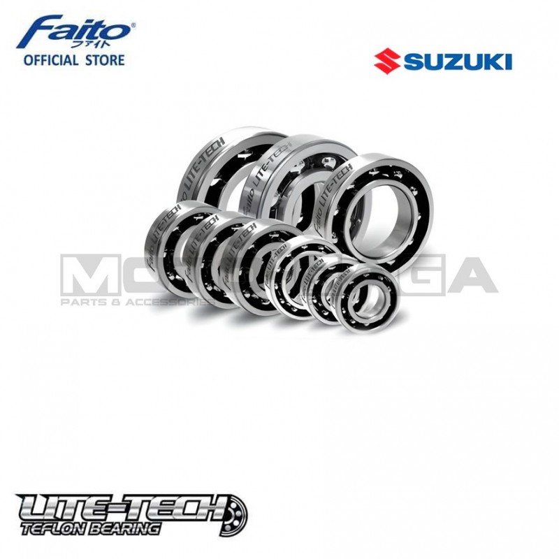 Faito Racing Lite-Tech Engine Bearing Set - Suzuki Raider 150r/FX125/FXR150
