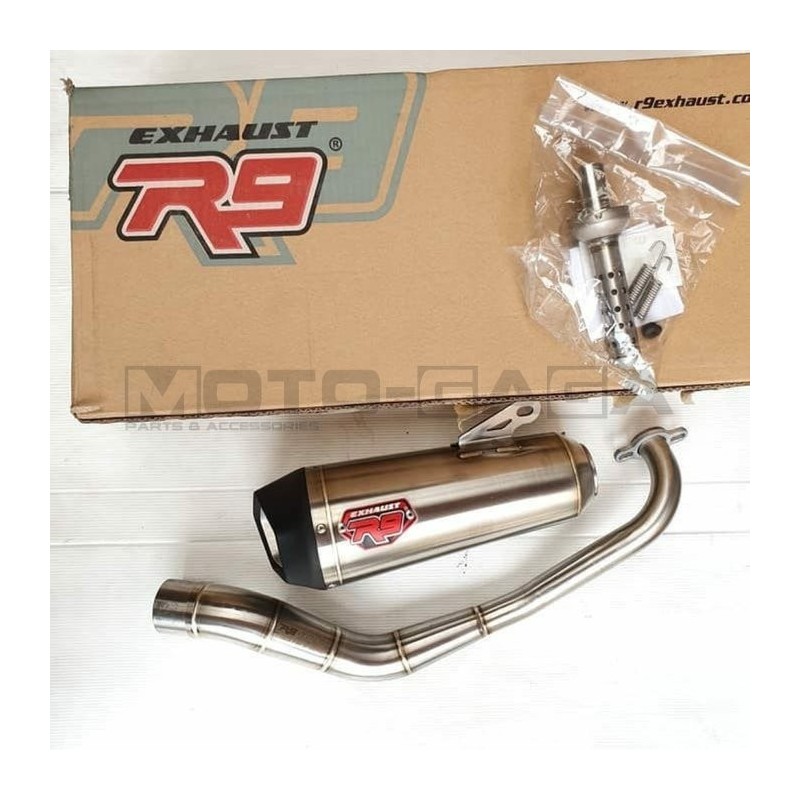 R9 Alpha Performance Exhaust System - Honda PCX 150