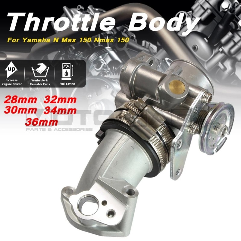 Racing Throttle Body (28mm-36mm) - Yamaha NMAX V1