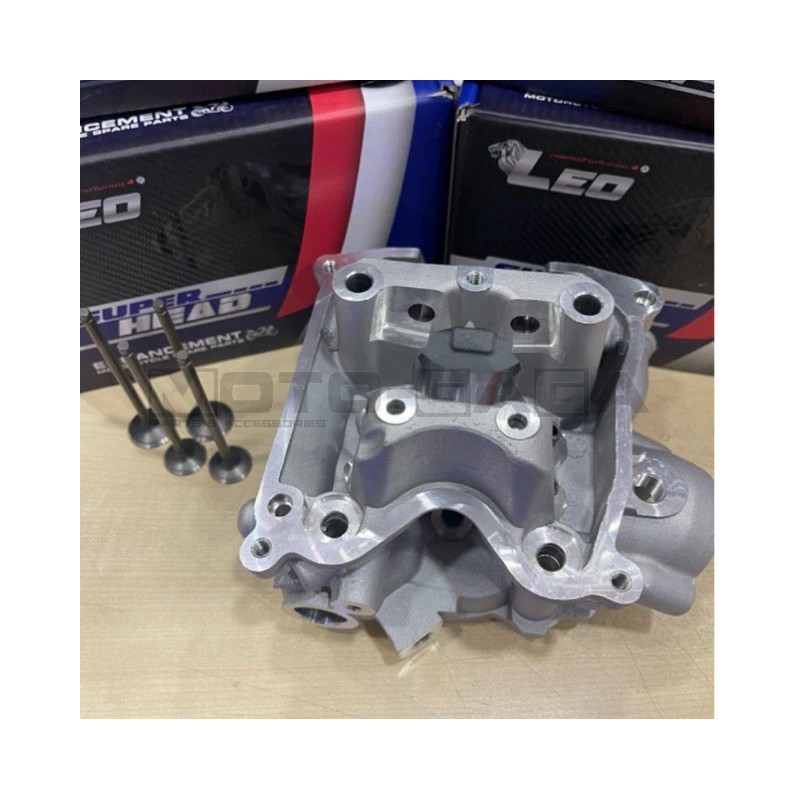 Leo Racing Cylinder Head (25in/22ex) - R15V3/MT15/NVX/Aerox/NMAX/T155