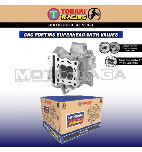 Tobaki Racing CNC Porting Superhead (VPRO)(28in/25ex) - Yamaha R15 ...
